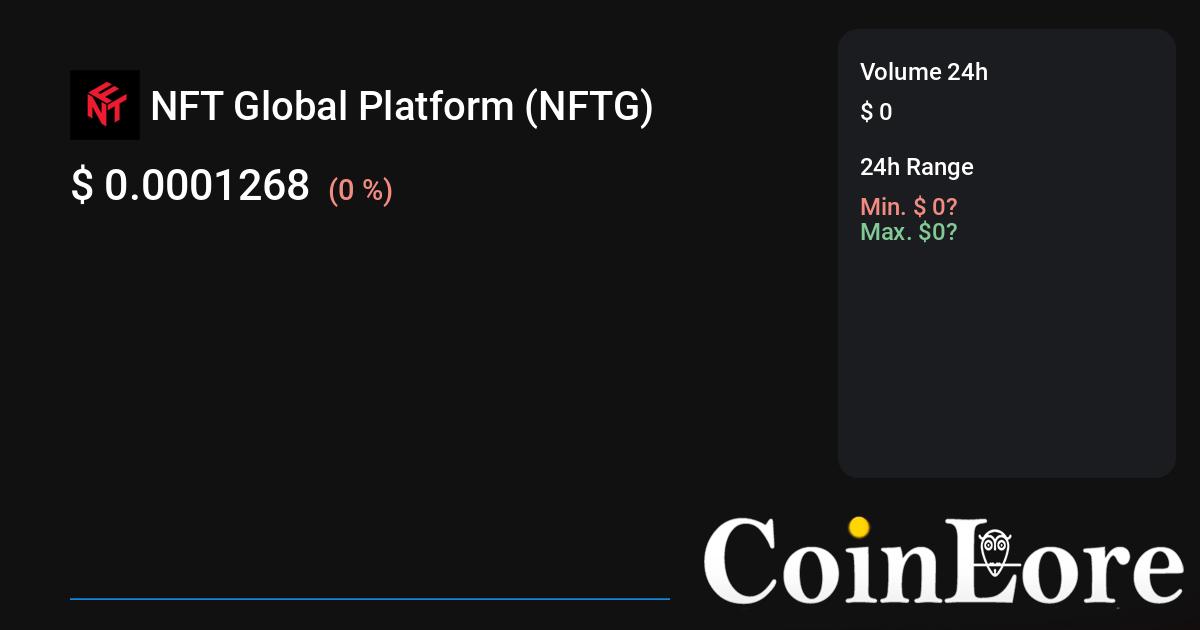 NFT Global Platform Price, Chart, Market Cap, NFTG Coin Essentials ...
