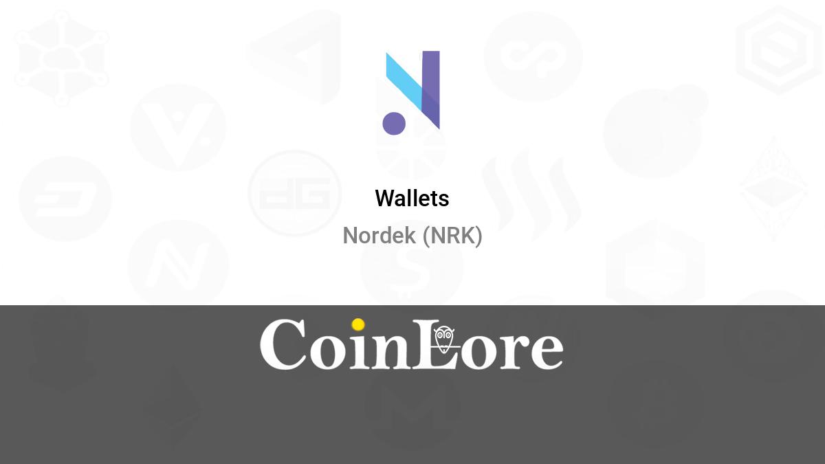 List of Top Nordek (NRK) Wallets | CoinLore