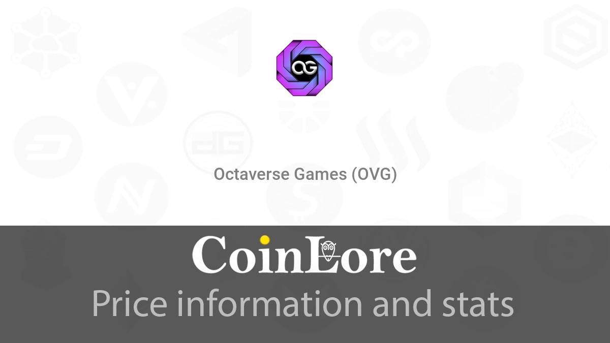 Octaverse Games Price, Chart, Market Cap, OVG Coin Essentials | CoinLore
