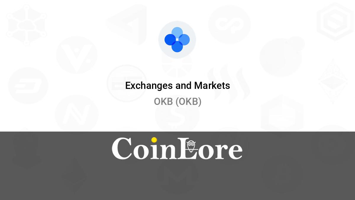 OKB (OKB) 거래소 | CoinLore