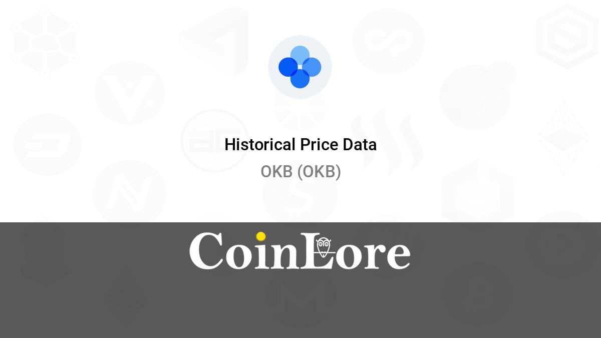 OKB (OKB) Historical Prices | CoinLore