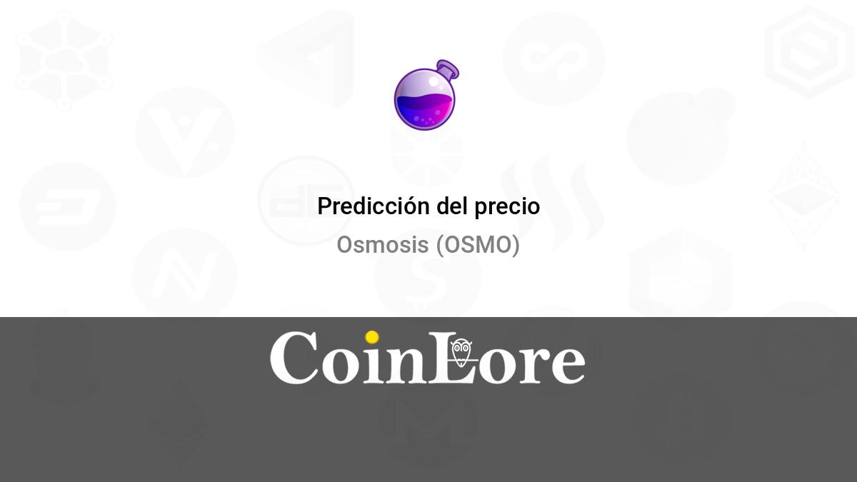 Predicción del precio de Osmosis (OSMO) para 2026 - 2030/2040