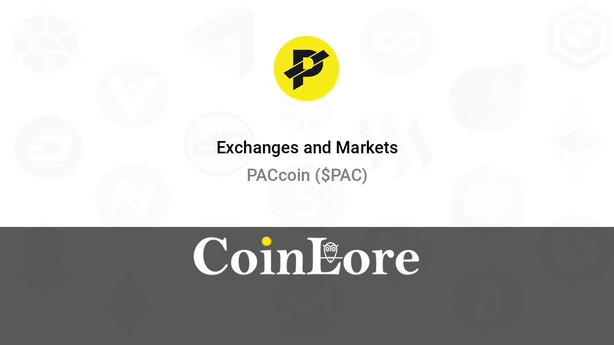 パックコイン ($PAC) どこで 買う べき | CoinLore