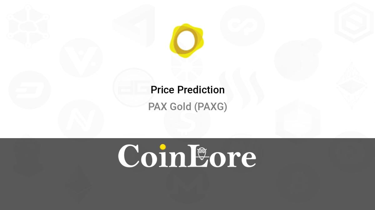 PAX Gold Price prediction, Short/Long Forecast - CoinLore