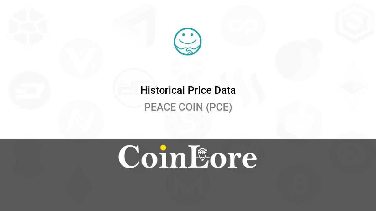 PEACE COIN (PCE) Historical Prices | CoinLore
