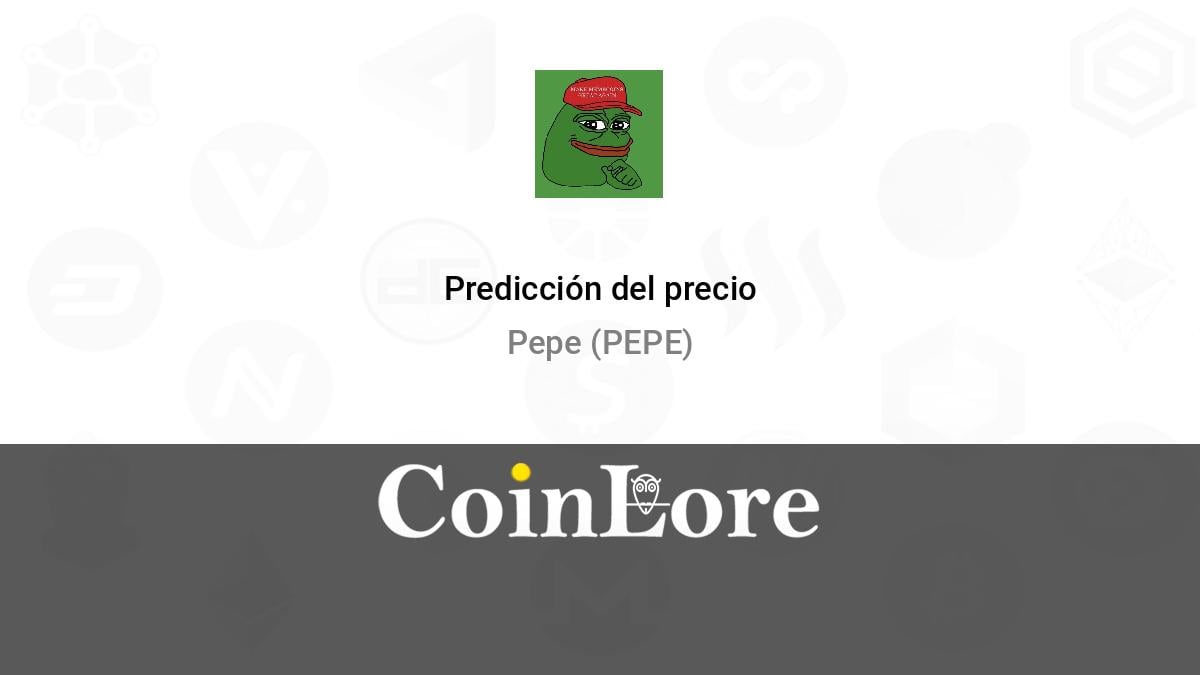 Predicción del precio de Pepe (PEPE) para 2026 - 2030/2040