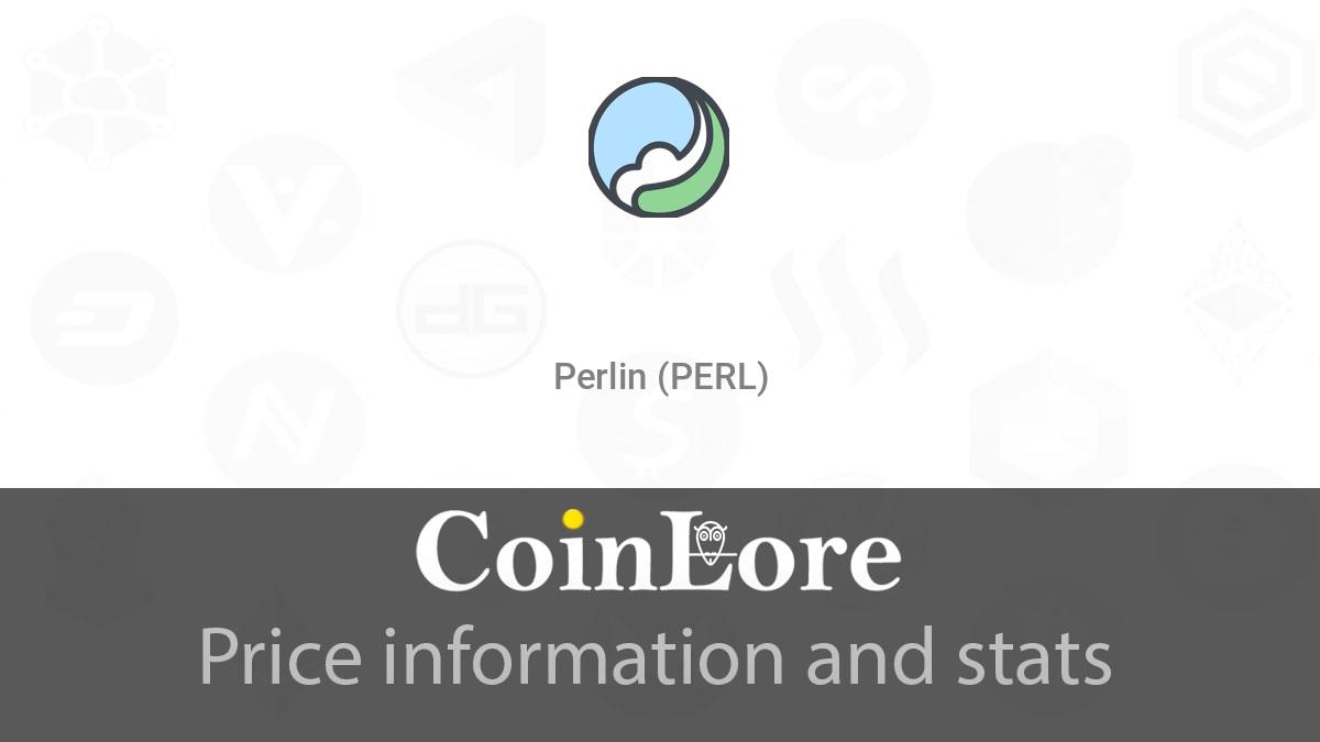 PERL.eco Price, Chart, Market Cap, PERL Coin Essentials | CoinLore