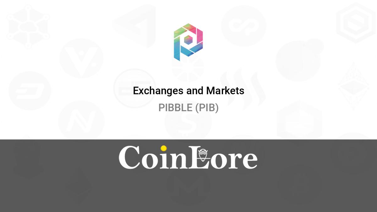 피블 (PIB) 거래소 | CoinLore