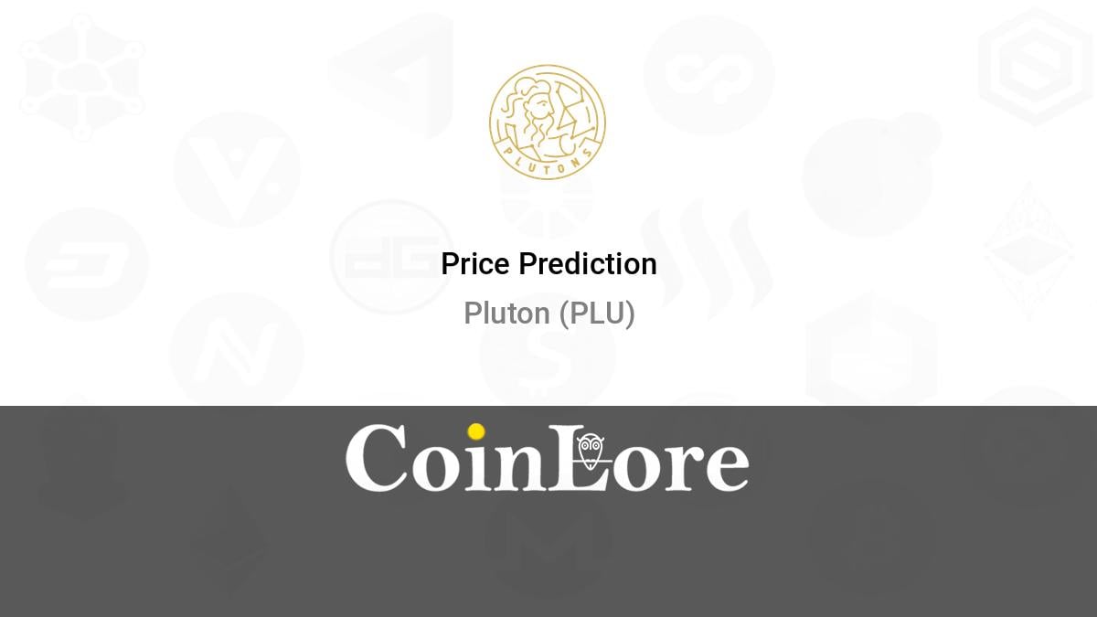 Pluton Price prediction, Short/Long Forecast - CoinLore