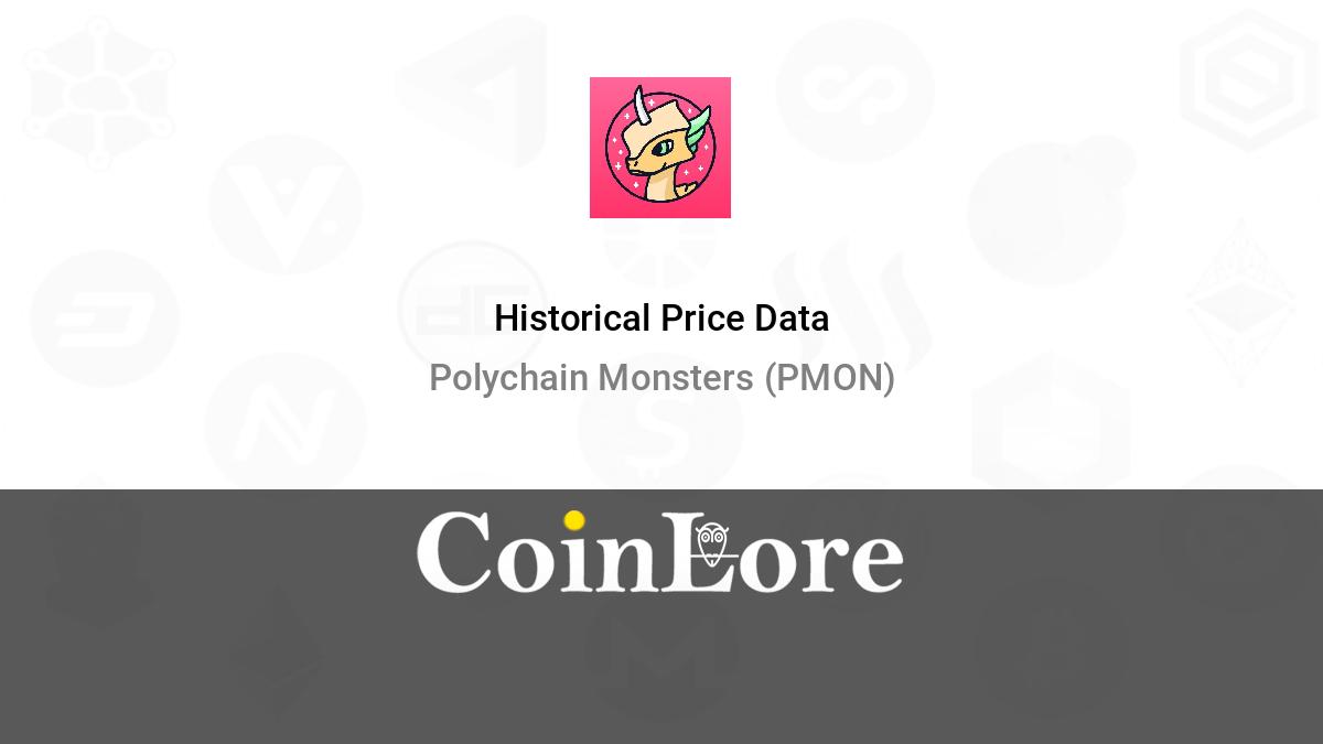Polychain Monsters (PMON) Historical Prices | CoinLore