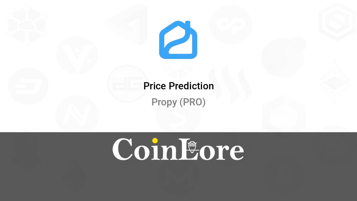 Propy Price prediction, Short/Long Forecast - CoinLore