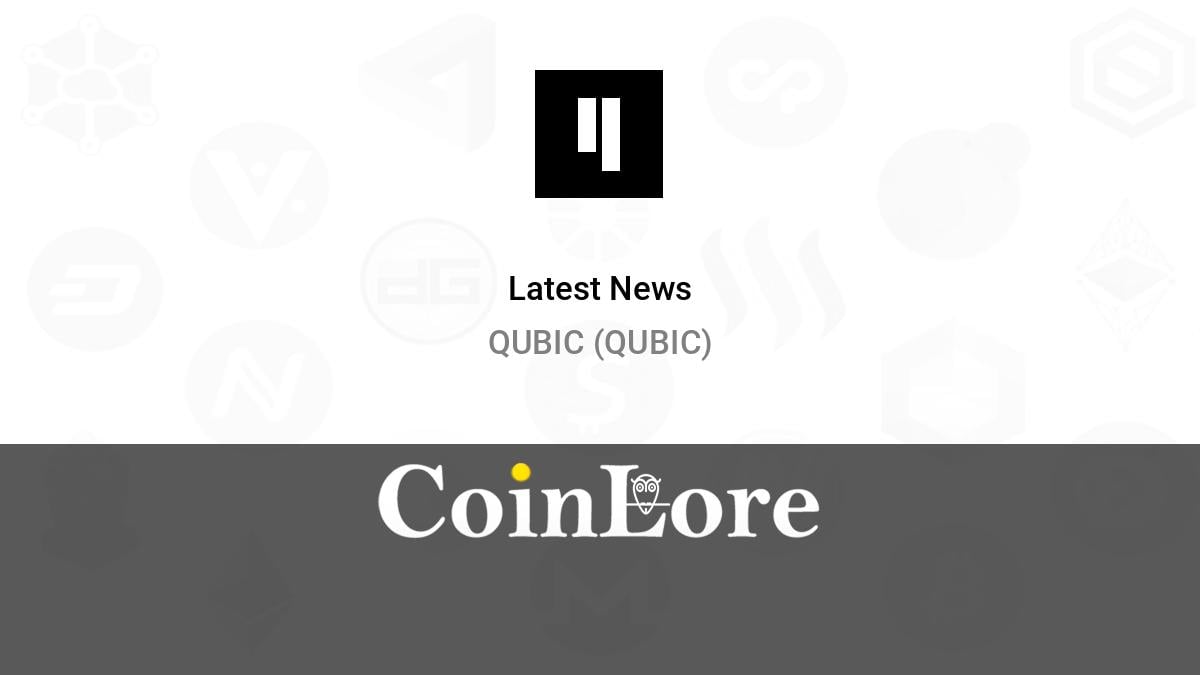 QUBIC (QUBIC) News | CoinLore