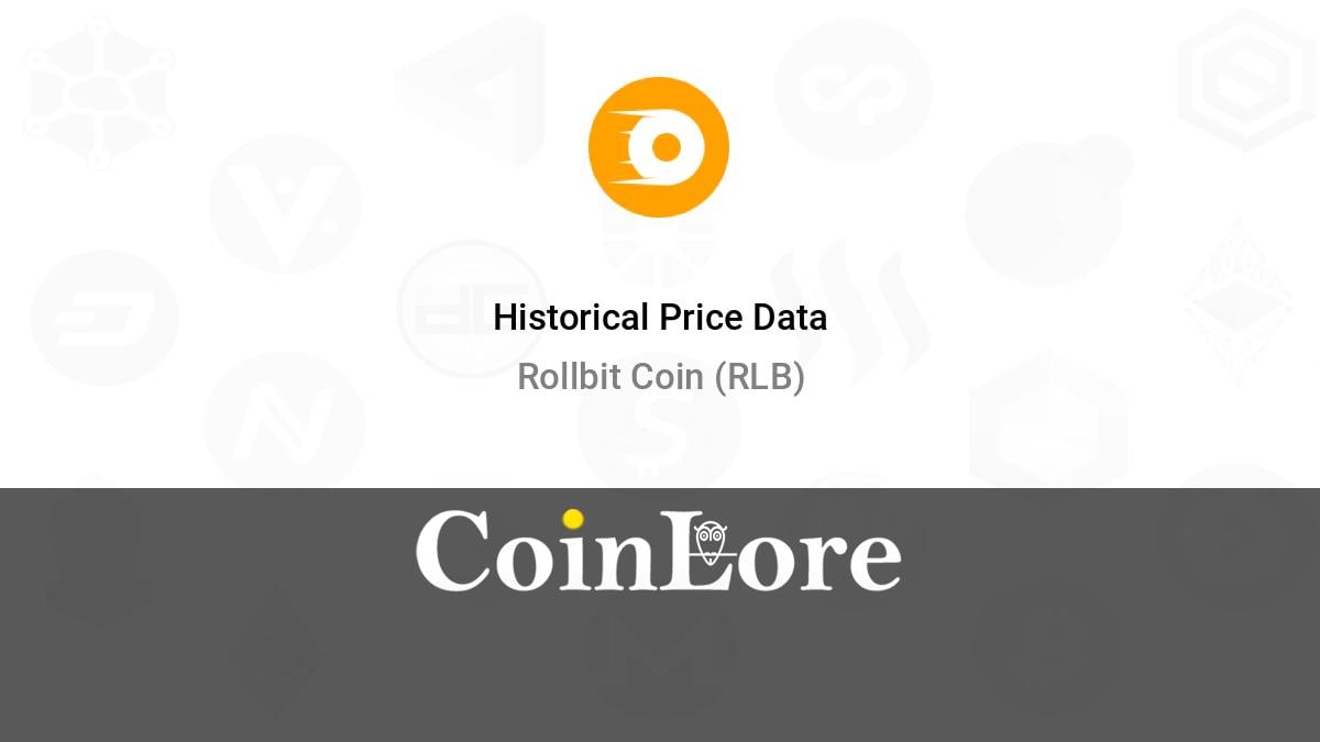 Rollbit Coin (RLB) Historical Prices | CoinLore