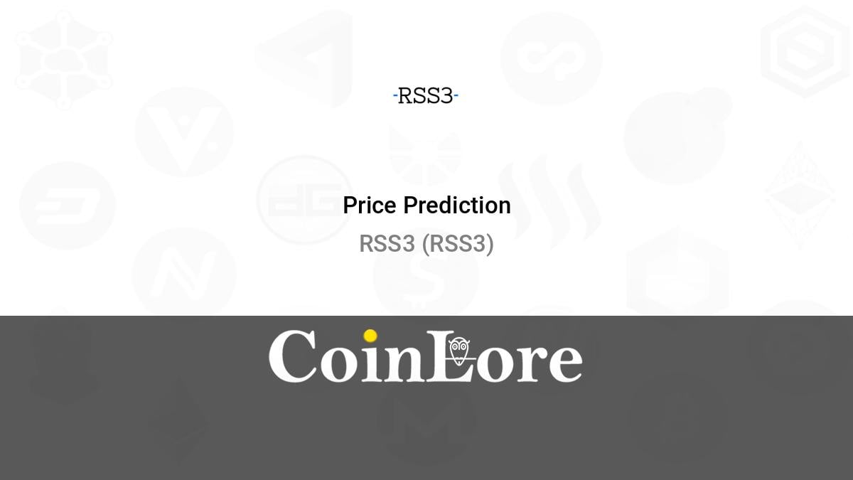 RSS3 Price prediction, Short/Long Forecast - CoinLore