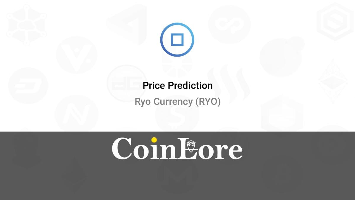 Ryo Currency Price prediction, Short/Long Forecast - CoinLore