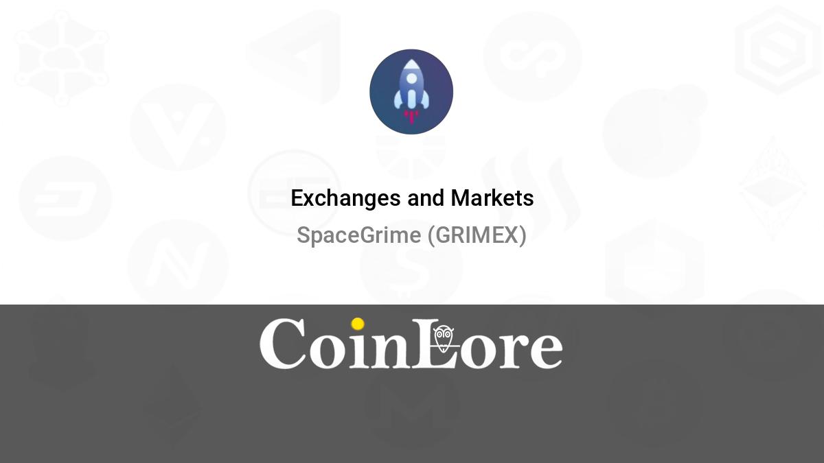 SpaceGrime (GRIMEX) Exchanges - Where to Buy,Sell,Trade | CoinLore