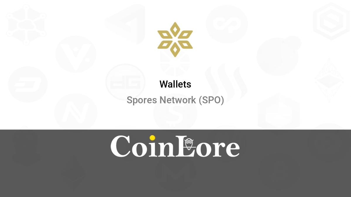List of Top Spores Network (SPO) Wallets | CoinLore