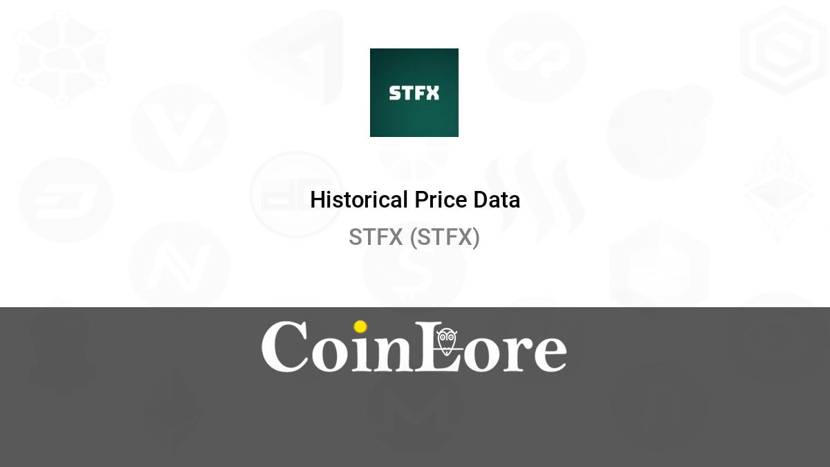 STFX (STFX) Historical Prices | CoinLore