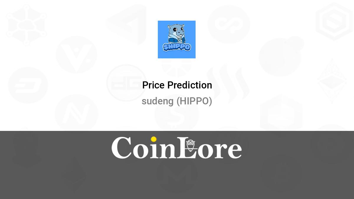 sudeng Price prediction, Short/Long Forecast - CoinLore
