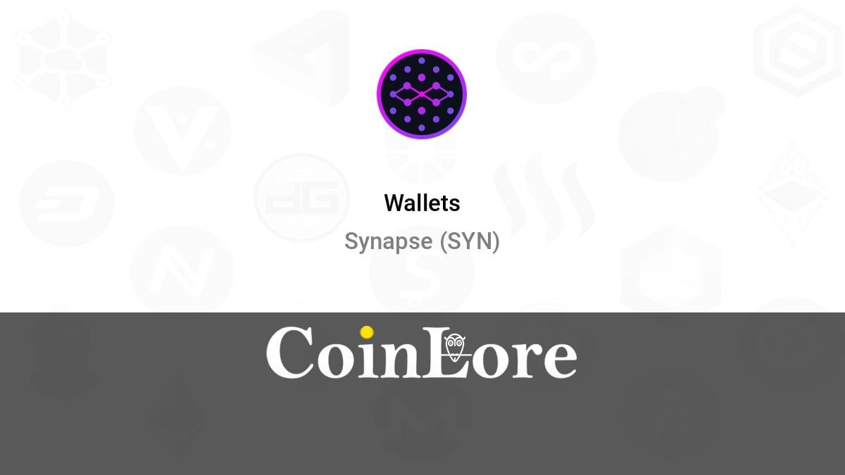 List of Top Synapse (SYN) Wallets | CoinLore