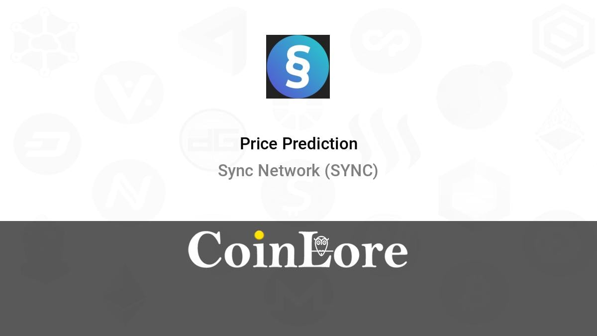 Sync Network Price prediction, Short/Long Forecast - CoinLore