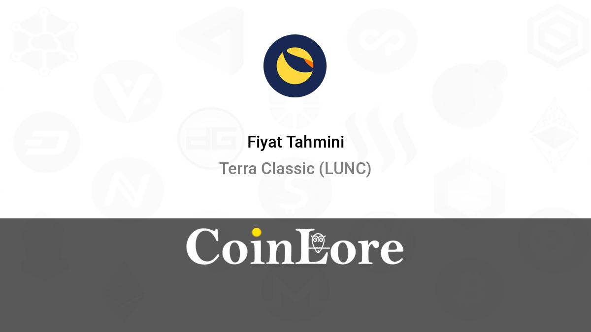 Terra Fiyat Tahmini, Kısa/Uzun Vadeli Tahmin - CoinLore