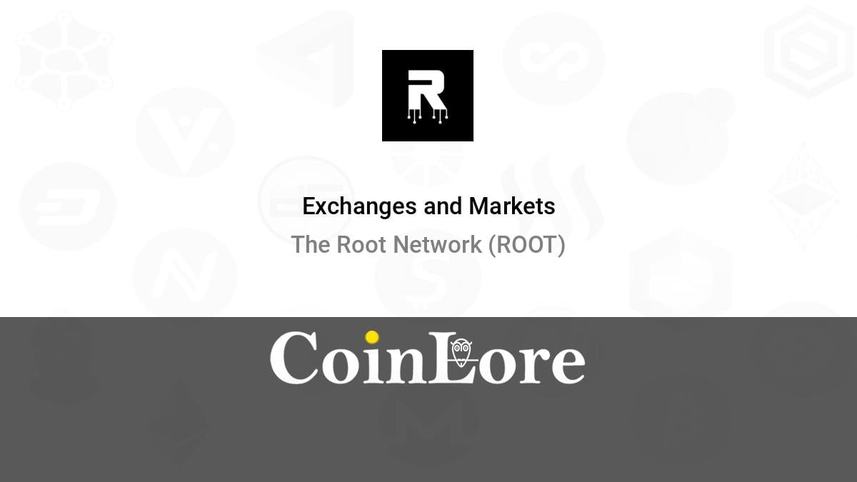 The Root Network (ROOT) Exchanges - Where to Buy,Sell,Trade | CoinLore