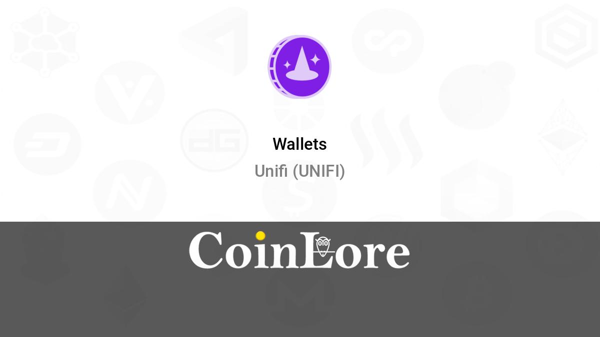 List of Top Covenants (UNIFI) Wallets | CoinLore