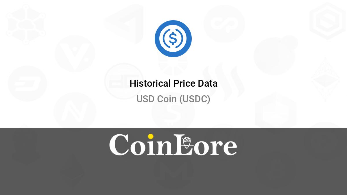 USD Coin (USDC) Historical Prices | CoinLore