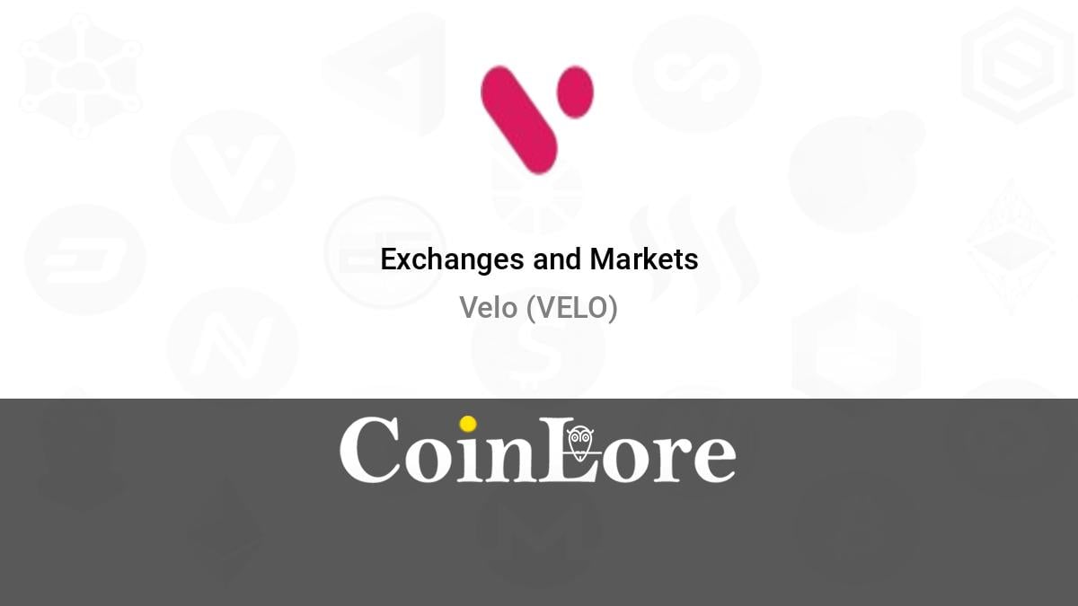 Velo (VELO) どこで 買う べき | CoinLore