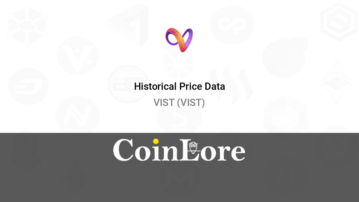VIST (VIST) Historical Prices | CoinLore