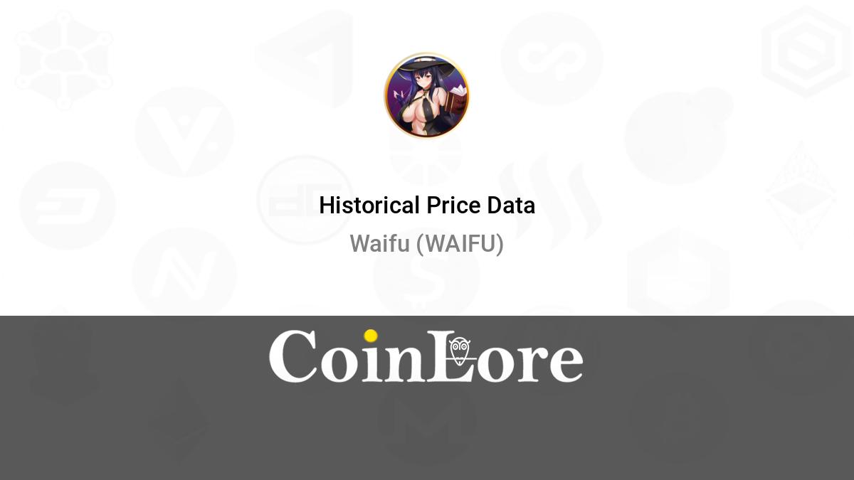 Waifu (WAIFU) Historical Prices | CoinLore