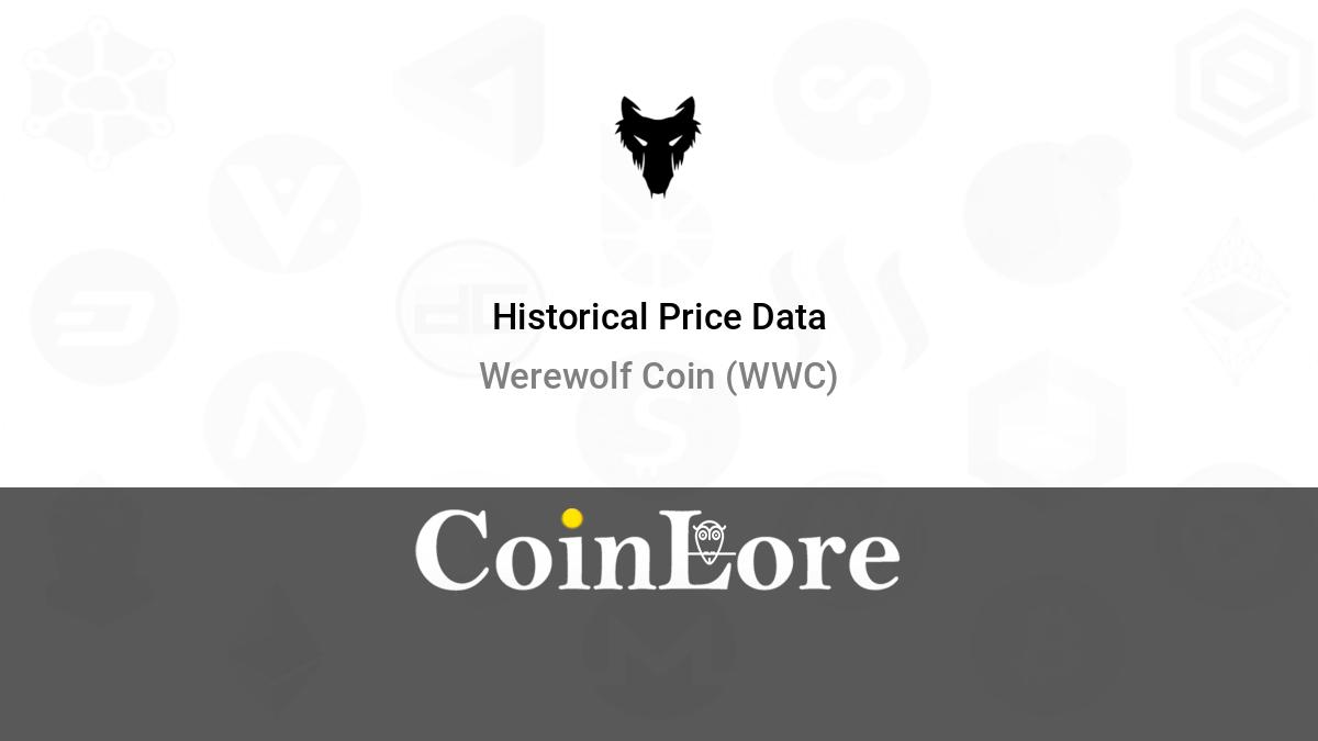 Werewolf Coin (WWC) Historical Prices | CoinLore