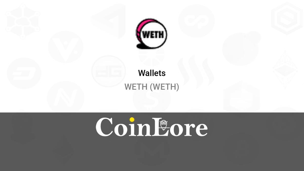 List of Top WETH (WETH) Wallets | CoinLore