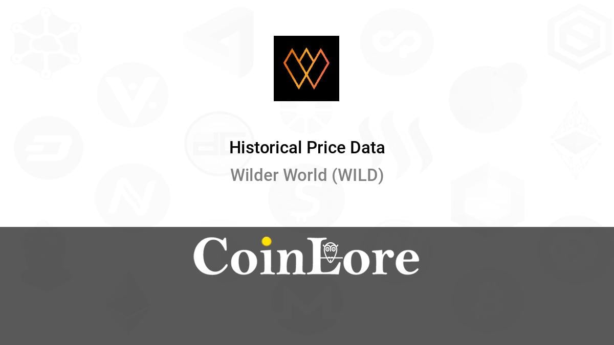 Wilder World (WILD) Historical Prices | CoinLore