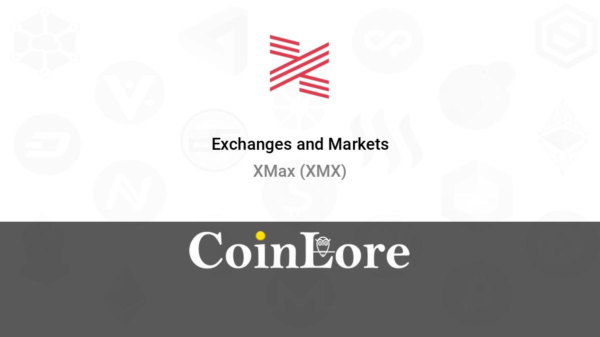 XMax (XMX) Exchanges - Where to Buy,Sell,Trade | CoinLore