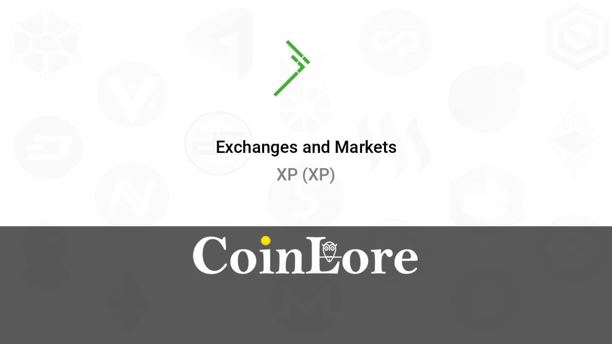 XP (XP) どこで 買う べき | CoinLore