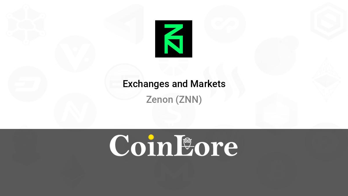 Zenon (ZNN) Nasıl Ve Nereden Alınır | CoinLore