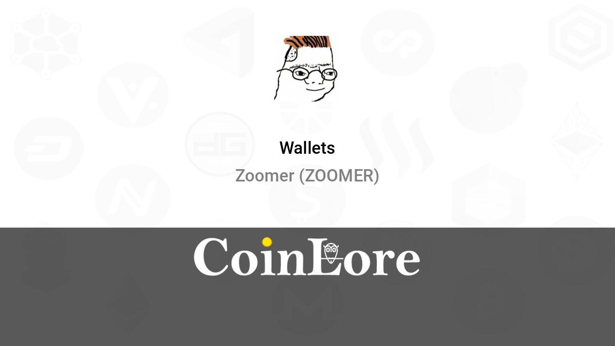 List of Top Zoomer (ZOOMER) Wallets | CoinLore