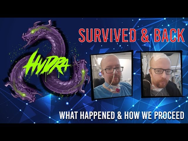 [Hydra live] Survived & Back - what happened? And how we proceed