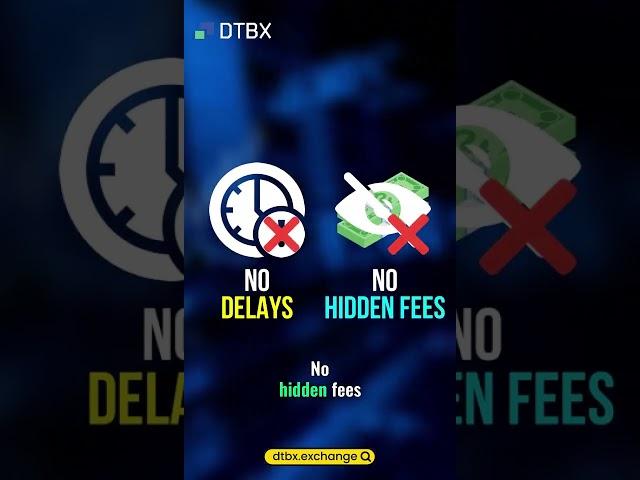 No more waiting, no more wondering.DTBX delivers instant trades with global liquidity. ๐๐