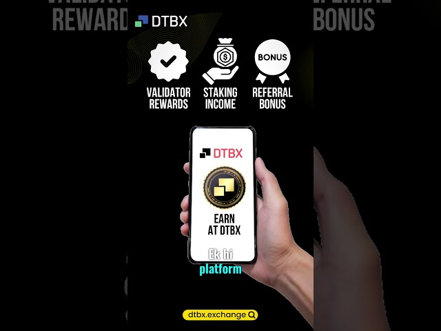 ๐One platform, endless earning โ DTBX brings trade, stake & rewards together ๐