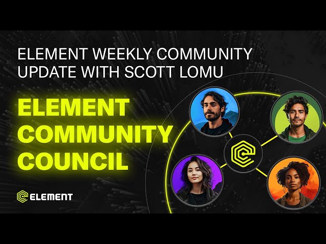 Element Community Call - The Element Community Council - 3Sep2025