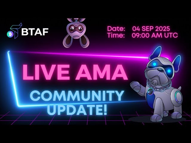 BTAF Token AMA - 4 September 2025