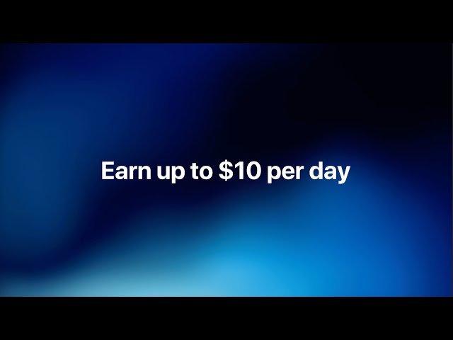 Earn $10 Daily in Crypto