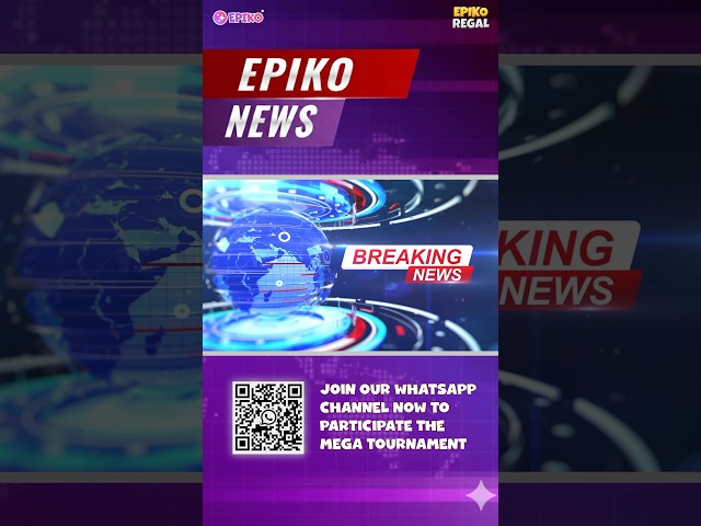 Big Important Breaking News | Tournament | Gaming | Epiko Regal