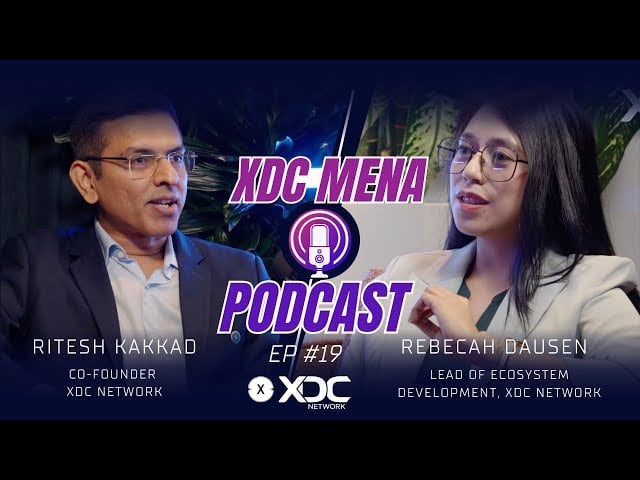 👉 Ritesh Kakkad on XDC Network’s Global Expansion, Stablecoins & DATCO Future | XDC MENA Podcast |