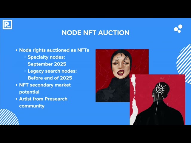 The Alternative Search Engine Launches Node NFT Auction | Presearch 3.0