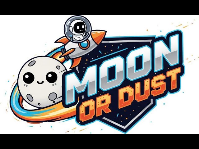 Are you going to Moon or Dust?? The most bullish crypto game show to ever hit the market 🚀