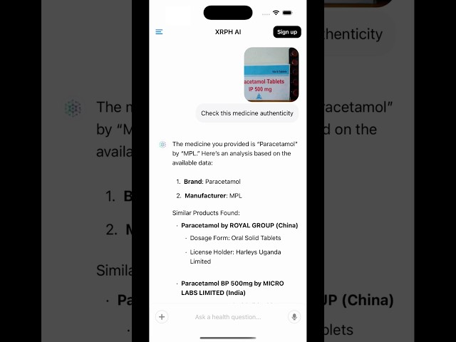 Enhanced trust is here š XRPH AI Medicine Authenticity